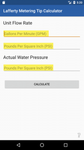 Metering Tip Calculator Instructions – Lafferty Learning Center