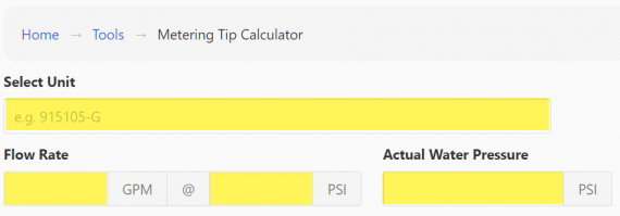 Metering Tip Calculator Instructions – Lafferty Learning Center