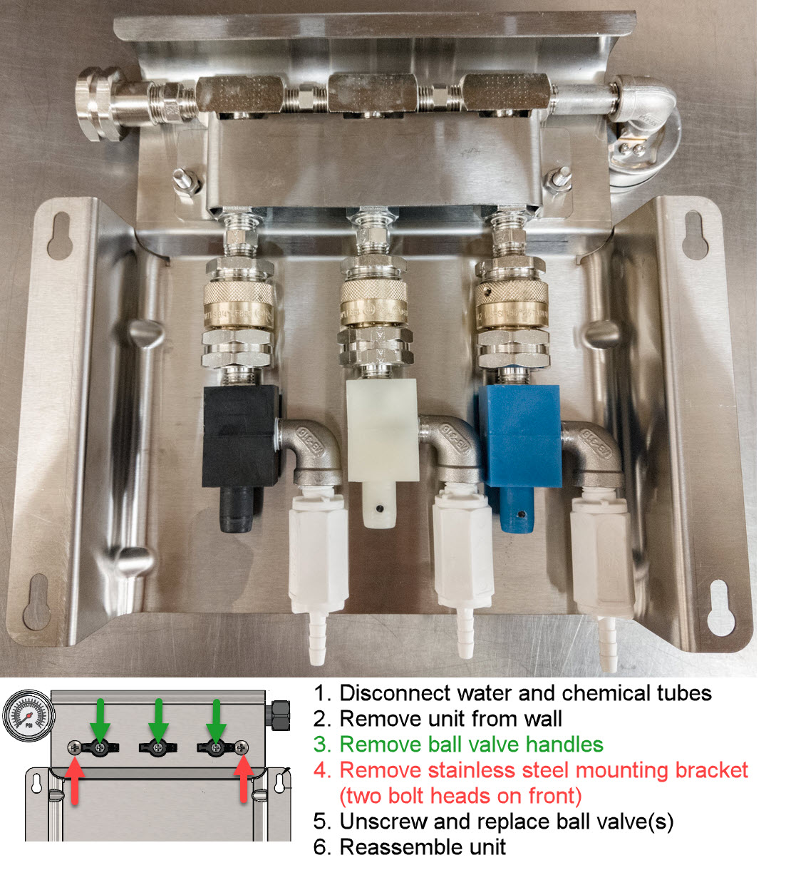 Mixing Station Ball Valve Replacement – Lafferty Learning Center